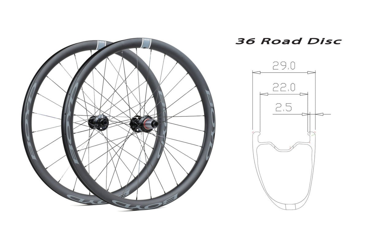 BOYD 36mm Carbon Disc wheelset – Biggride Australia
